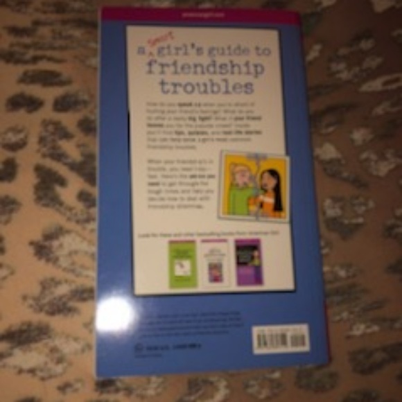 American Girl | Other | American Girl Guide To Friendship Troubles Book ...